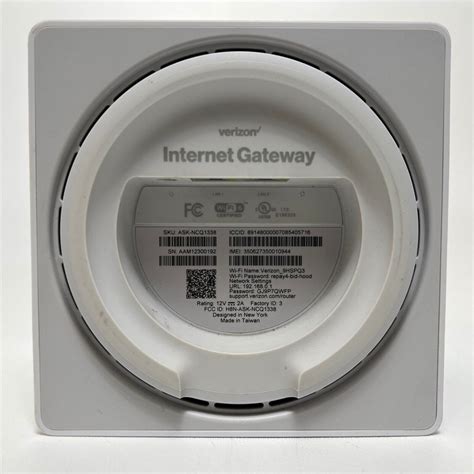 Verizon Internet Gateway Ask Ncq1338 Lte 5g Modem Router Dynamic