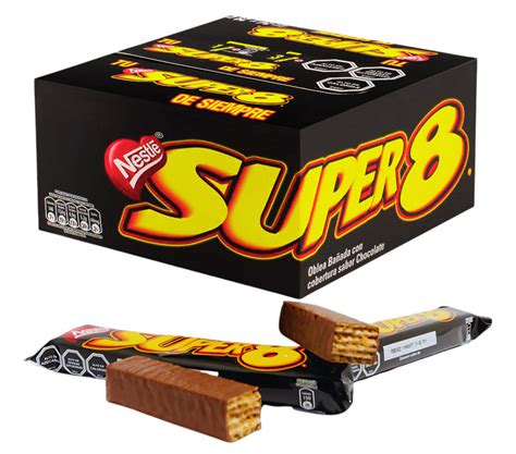 Caja Super Ocho 8 Nestlé 24 Unidades Chocolate 🍫 Dondelaquellevaytrae
