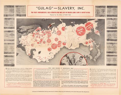 Map Of The Soviet Gulag Archipelago 1923 1961 Brilliant Maps