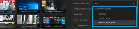 NVIDIA NVENC For H HEVC Gameplay Recording
