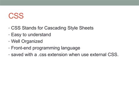 Html Css Javascript For Beginners Pptx