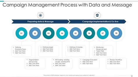 Marketing Campaign Management Process Campaign Management Solution