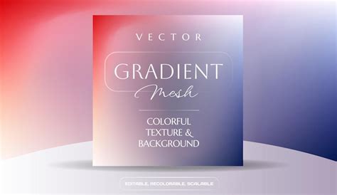 메쉬 그라디언트 배경 프리미엄 벡터