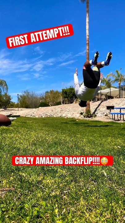 Yooo Crazy Backflip Amazing Shorts Parkour Backflip Acrobatics