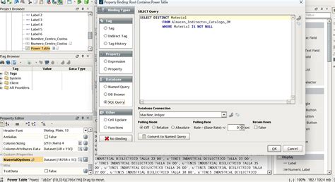 Power Table Dropdown Lists Data From Query Not Appearing Ignition 79 Ignition Inductive