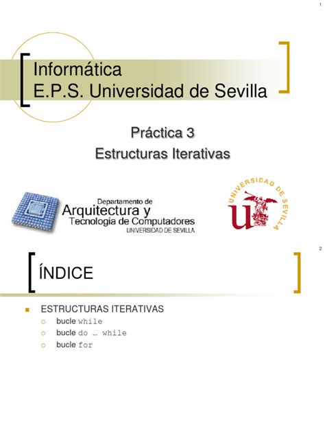 03 Estructuras Iterativas Pdf Flujo De Control Algoritmos