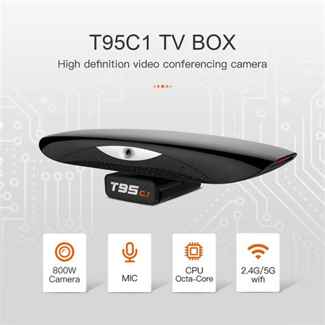 2g16g Stb T95c1 Octa Core Wifi Bt 24g5g 4k Media Player Us Plug