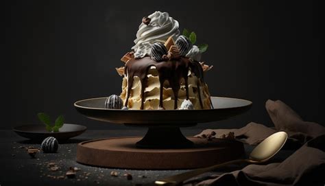 Premium Photo Tangy And Sweet Raspberry Cheesecake Desert With A Graham Cracker Crust