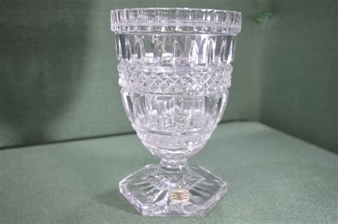 Купить Ваза хрустальная Чаша Bohemia Богемский хрусталь Чехословакия периода СССР в