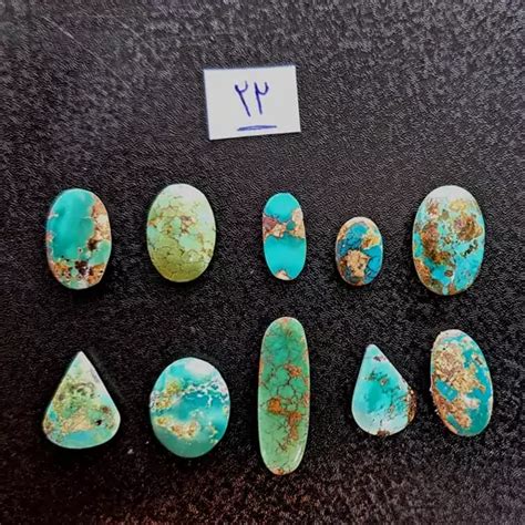 خرید و قیمت فیروزه نیشابوری بصورت پک 10 عددی قیمت همکاری کد 22 از غرفه