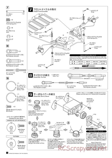 Kawada M300fx Manual M316 • Rcscrapyard Radio Controlled Model