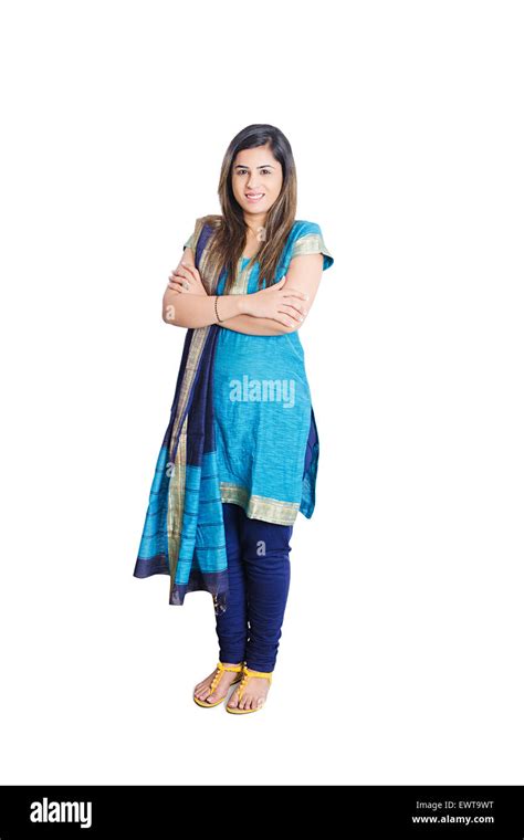 Indian Business Woman Standing Pose Cut Out Stock Images And Pictures Alamy