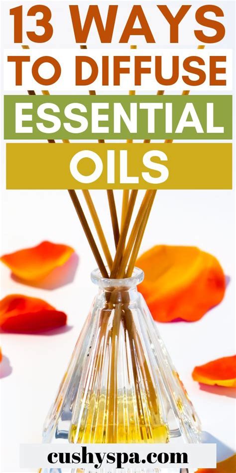 Ways You Can Diffuse Essential Oils Without A Diffuser Essential Oil Reed Diffuser