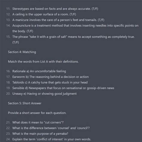 creating vocabulary quizzes and worksheets download scientific diagram