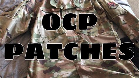 Ocp Patches Youtube