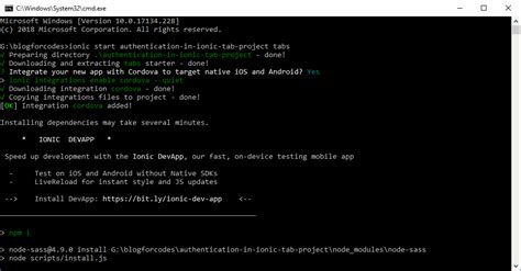 How To Implement Authentication In Ionic Tabs Project