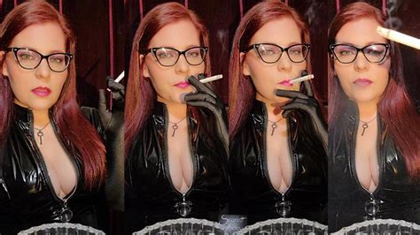 Human Ashtray Obsession Pvc And Power Smoking Scarlett Ashley Clips4sale