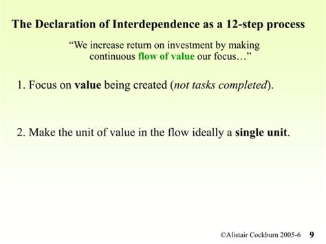 The Declaration Of Interdependence Doi 060ppt