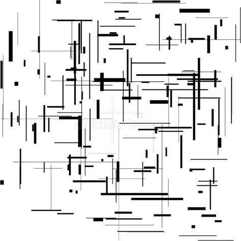 Random Chaotic Grid Mesh Pattern Geometric Texture With Random Lines