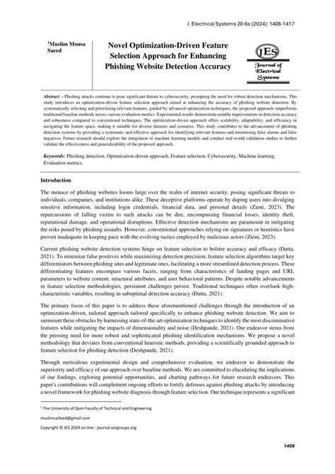 Pdf Novel Optimization Driven Feature Selection Approach For