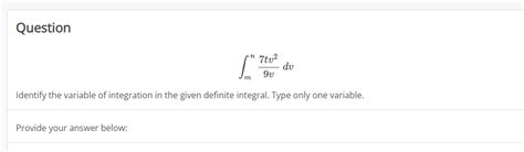 Solved Questionmn Tv VdvIdentify The Variable Of Chegg Com