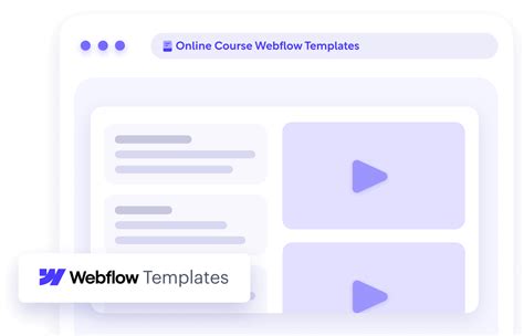 Online Course Webflow Templates BRIX Templates
