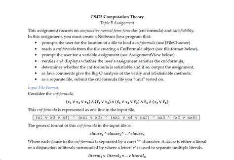solved cs475 computation theory topic 5 assignment this