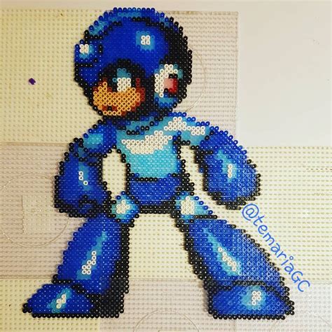 Megaman Nerdy Perler Beads Pearler Beads Mega Man Perler Bead Hot Sex