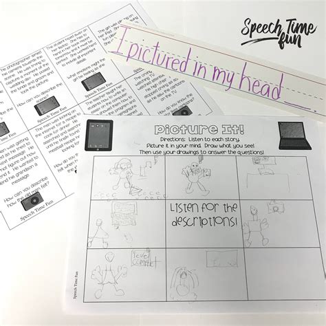 Speech Time Fun Speech And Language Activities Sharing The Fun From One Speech Room To Another