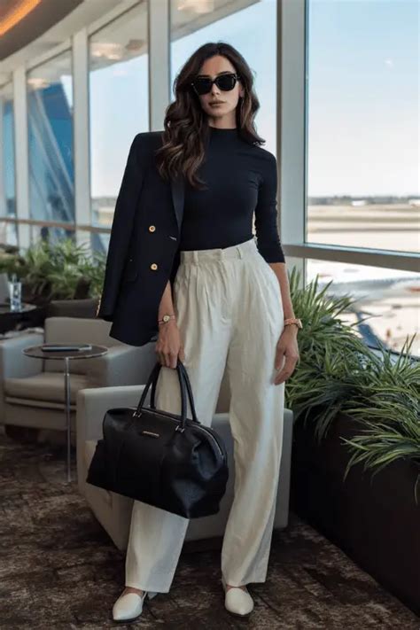 10 Airport Travel Outfits For Women That Always Look Put Together