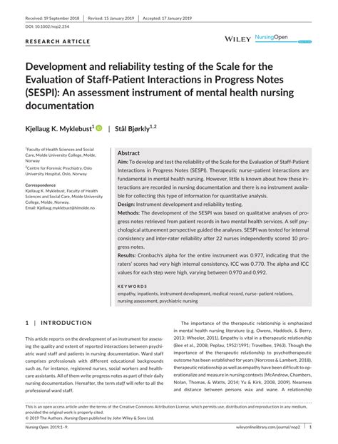 Progress Notes Aged Care Template