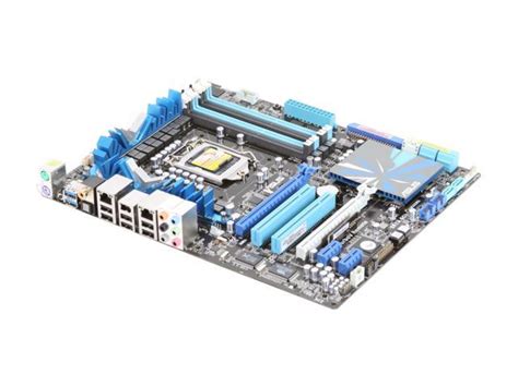 ASUS P7P55D-E Premium LGA 1156 Intel P55 SATA 6Gb/s USB 3.0 Intel ...