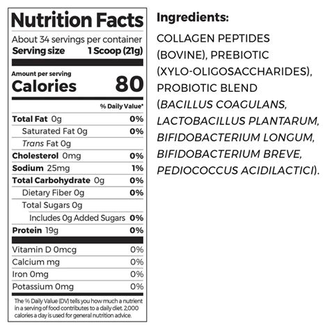 Orgain Collagen Peptides Probiotics Unflavored 1 6 Lbs Costco