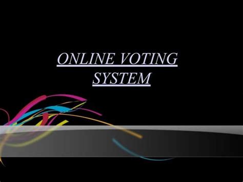 Online Voting System Finalpptx