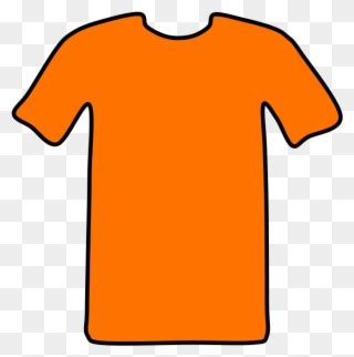 Download T Shirt Basic Orange Png Clipart 3394355 Pinclipart