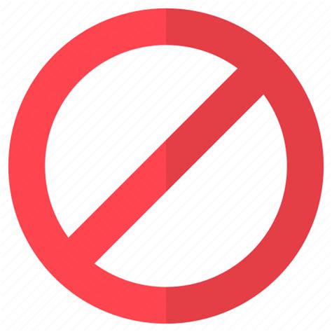 Block Prevent Stop Hinder Prohibit Bar Restrict Icon Download On Iconfinder
