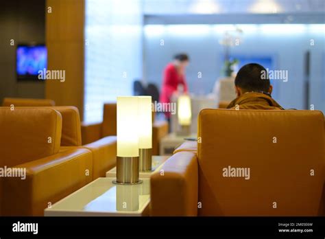 Cathay Pacific Cx Business And First Class Lounge San Francisco International Airport Ca