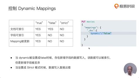 Elasticsearch核心技术与实战 18 Dynamic Mapping和常见字段类型 Youtube