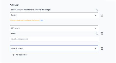 Targeting Display The Feedback Button Widgets