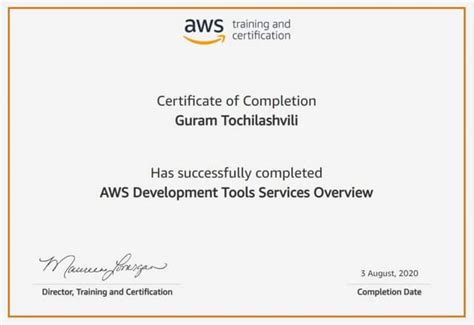 Aws Development Tools Services Overview Ppt