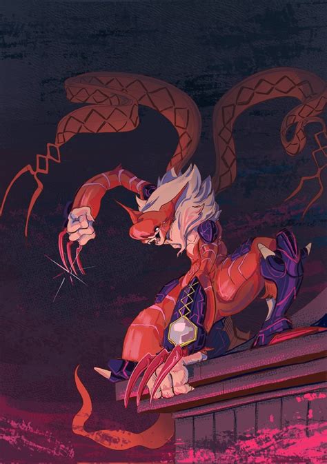 Meicrackmon Vicious Mode And Meicrackmon Digimon Drawn By