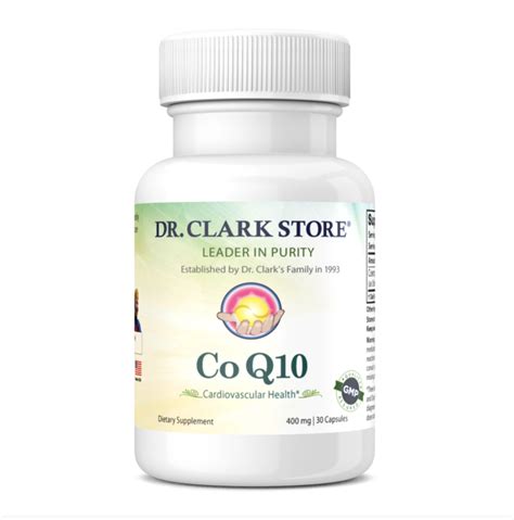 코엔자임 큐텐 Dr Clark Coenzyme Q 10 400 Mg 30 Capsules 훌다클락 코리아