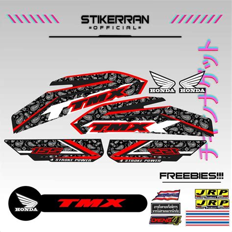 Tmx 155 Stock Size Bandana Decal Shopee Philippines