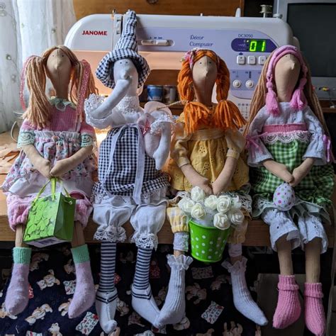 Декоративні ляльки тільда — ціна 1000 грн у каталозі Інтерєрні ляльки Купити товари для дому та