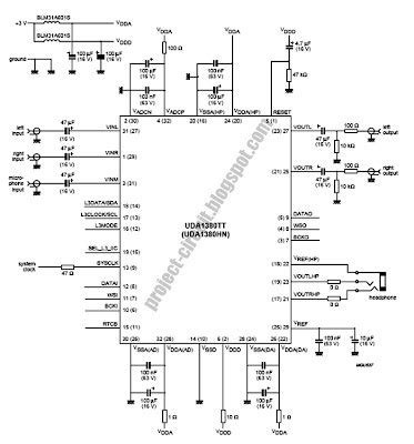Electronics Technology Stereo Audio Coder Decoder Circuit