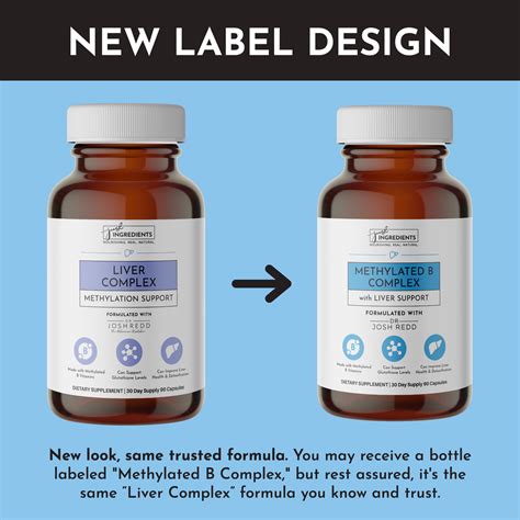 Methylated B Complex Just Ingredients