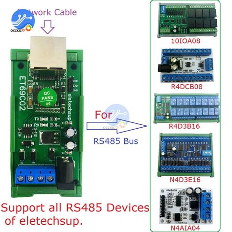 Rs485 Modbus Tcp Converter Rs485 Ethernet Server Rs485 Ethernet Modbus Rs485 Aliexpress