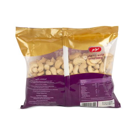 Lulu Supreme Raw And Real Cashews 500 G Online At Best Price Lulu Uae