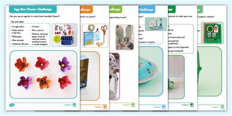 Junk Modelling Challenge Pack Teacher Made