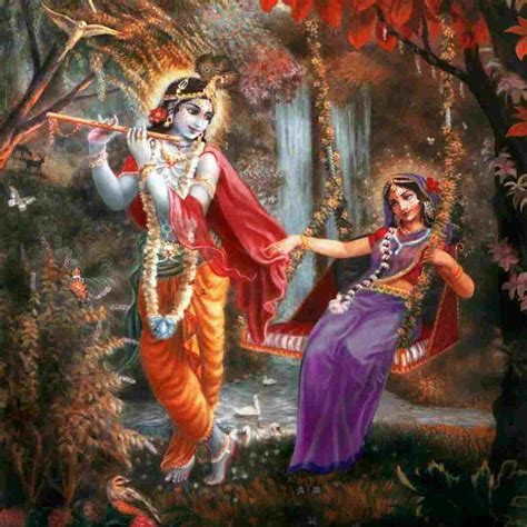 Krishna Radha Love Wallpaper